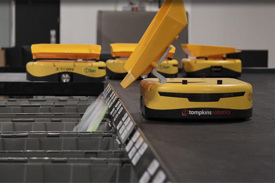 Boost Efficiency and Flexibility with tSort™ Automated Sortation Robots